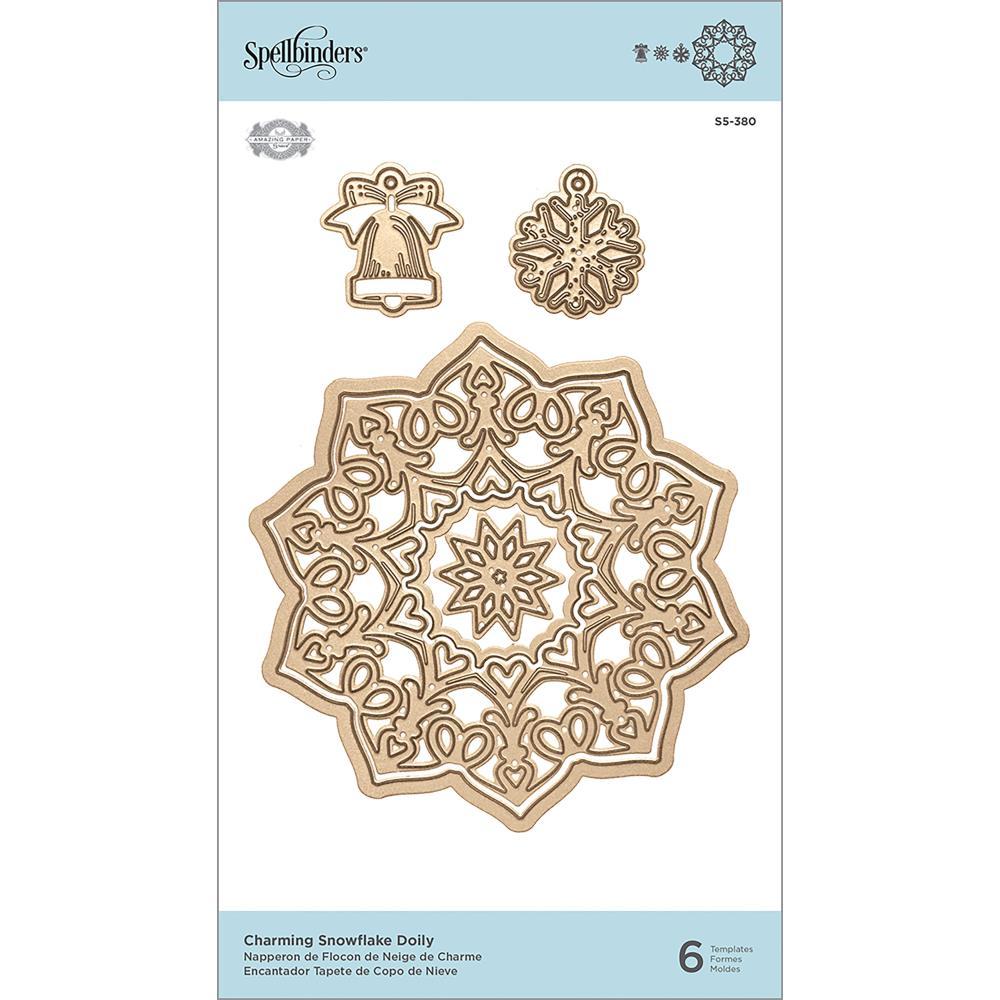 Spellbinders Shapabilities Etched Dies - A Charming Christmas Collecti